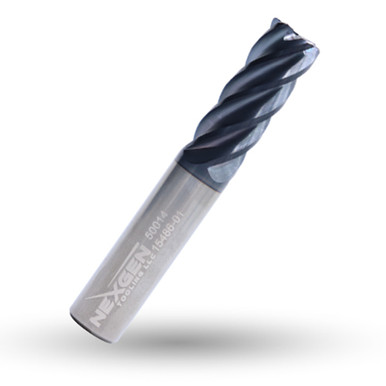 END MILL 5 FLUTE A-PROMAX COATED .250 DIA .750 LOC 2.5" OAL (NTO-50060 ...