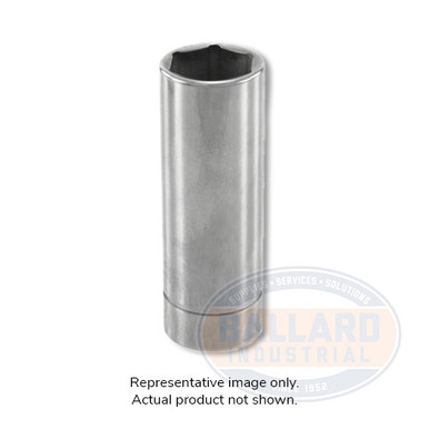SOCKET DEEP METRIC 6 PT 1/2" DR 19MM (COU-M4519-&&) - Ballard Industrial