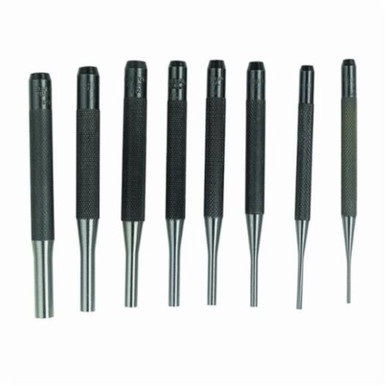 PUNCH DRIVE PIN SET 4" LONG 8 PC 1/16" - 5/16" PLASTIC CASE (GEN-SPC75 ...