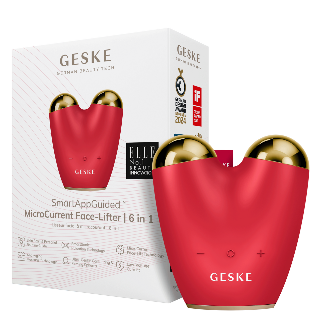 SmartAppGuided™ MicroCurrent Face-Lifter | 6 in 1