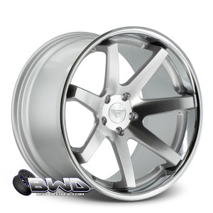 Ferrada FR4 Machined Silver Stainless Steel Lip Wheels | BestWheelDeals ...
