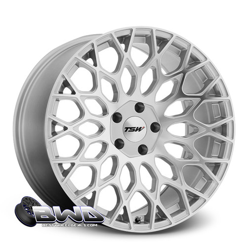 TSW Oslo Silver Mirror Cut Face RF Wheels | BestWheelDeals | Order Your ...