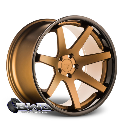Ferrada FR1 Matte Bronze Polished Black Lip Wheels | BestWheelDeals ...