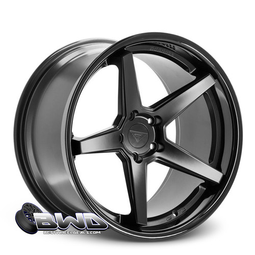 Ferrada FR3 Matte Black with Gloss Black Lip Wheels | BestWheelDeals ...
