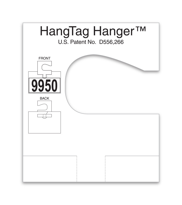 Card Stock Hang Tag Hanger - Karn Automotive Products