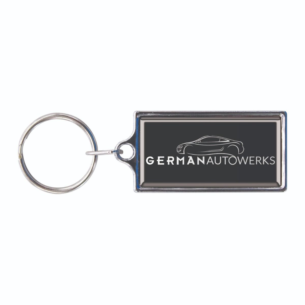 Domed Chrome Plated Key Tags - Karn Automotive Products