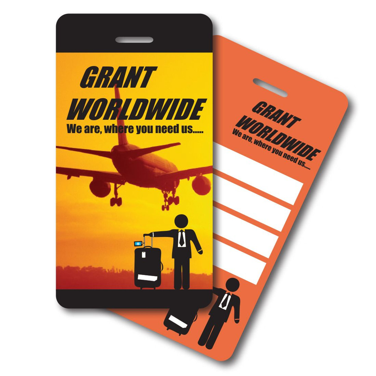 Soft Vinyl Luggage Tags - Karn Automotive Products
