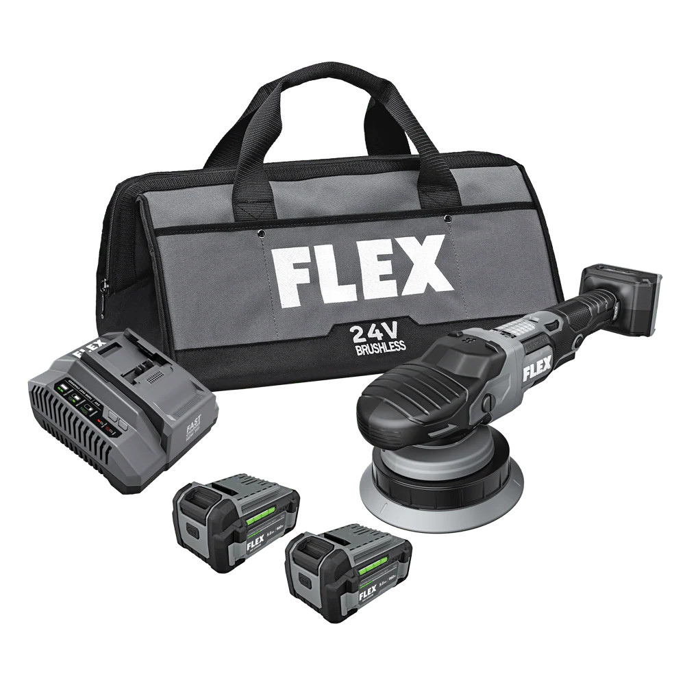 FLEX - Cordless Gear Driven Orbital Polisher Kit - FX3331-2C