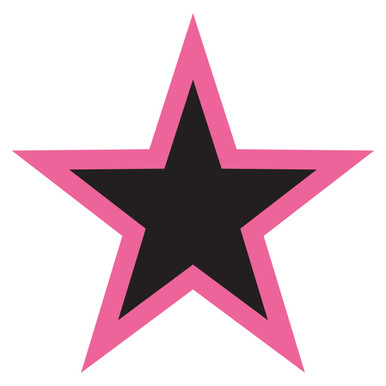 Black & Pink Star - Karn Automotive Products