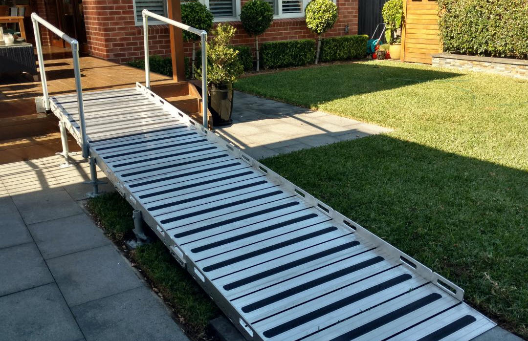 Modular Ramp - Adjustable Stand Pair - Mack n Me Mobility Solutions