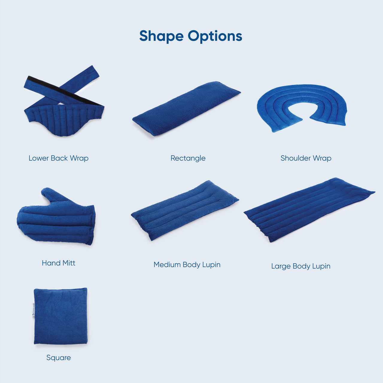 Heat Pack Natural Lupin Square - Mack n Me Mobility Solutions