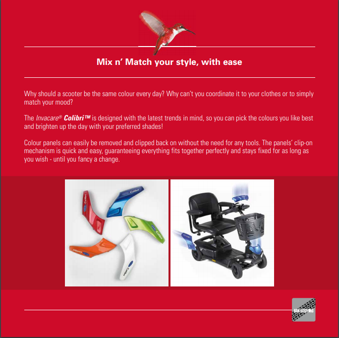 Colibri - P-A (Gel Batteries) - Mack n Me Mobility Solutions