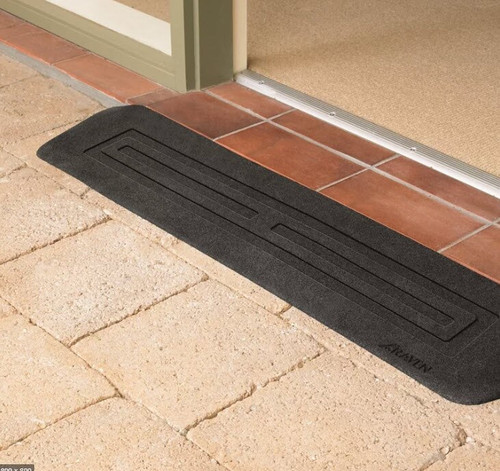 Rubber Threshold Ramp Raven - Mack n Me Mobility Solutions