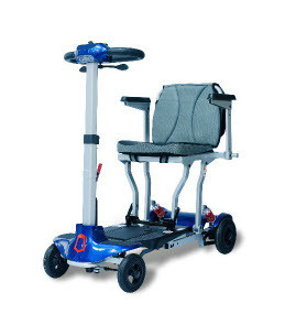 Genie Lite Foldable Scooter with Suspension - Mack n Me Mobility Solutions