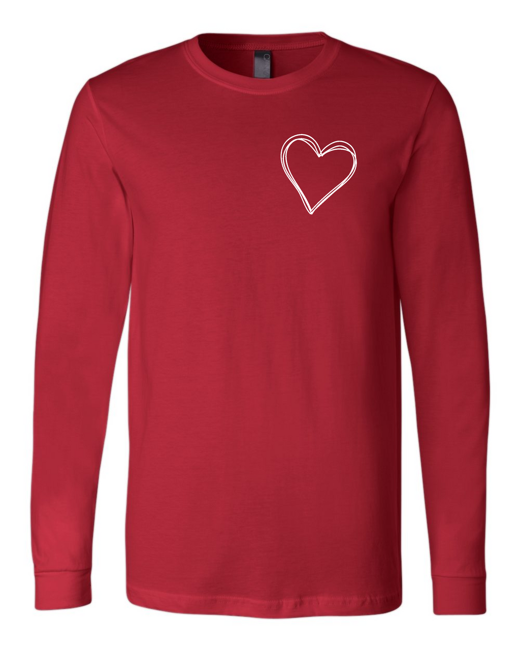 Adult-BLDR-001 Heart Disease Awareness Basic Tee