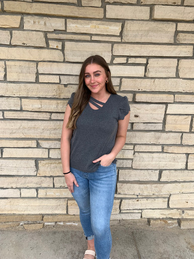 Sammy Short Sleeve - Just For You Boutique and Decor