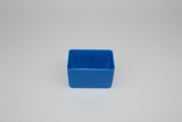 2" x 3" x 2" Blue Storage Bin – Durable USA-Made Drawer Insert