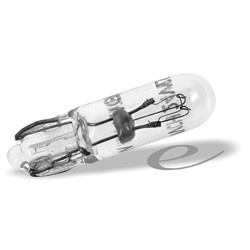 Capless Bulb - 24V, 5W, W2.1X9.5D Cap/Base, 10Mm - Boat Electricals