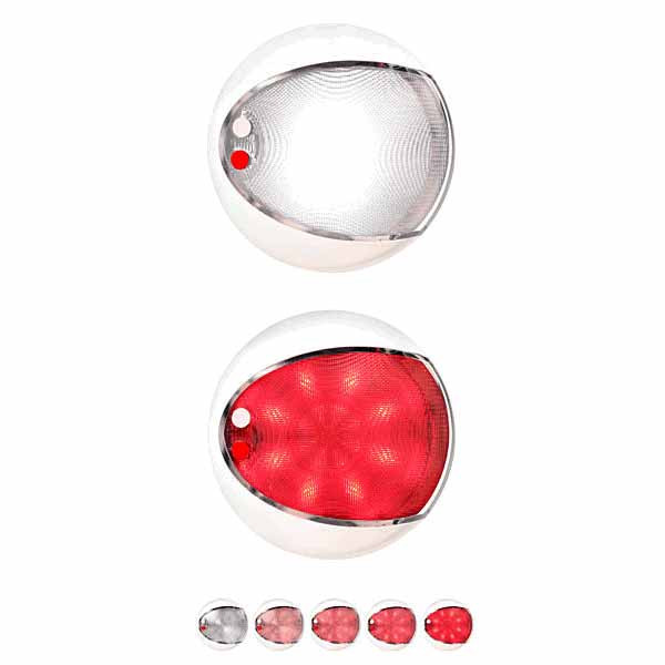 Red/White Touch Sensitive LED Lamp - Boat Electricals