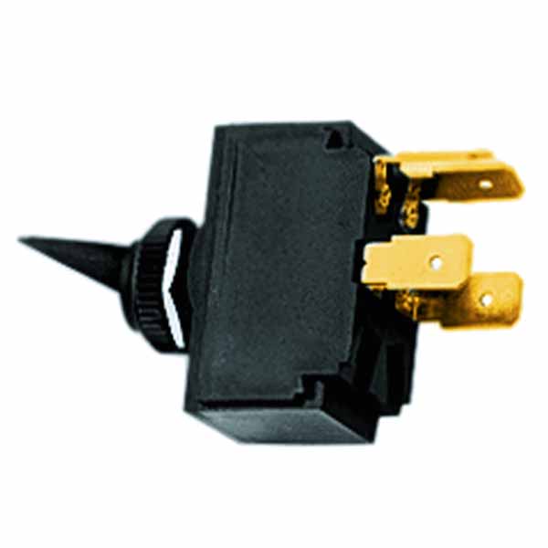 Black switch boot for toggle switches - Boat Electricals