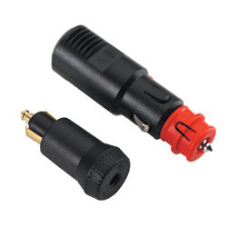 Single Pole Plug - With Insulated Earth Connection - Boat Electricals