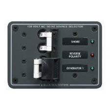 Blue Sea Panel 230Vac Source Select - Boat Electricals