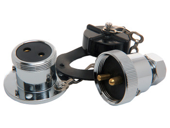 Plug & Socket 2 Pin 5/7 Amp - Boat Electricals