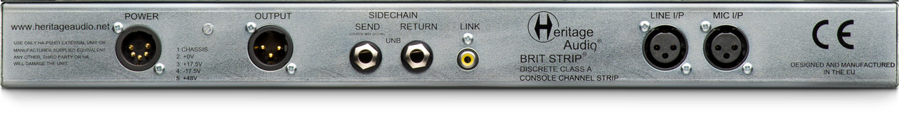 Heritage Audio - BritStrip Channel Strip | STL Pro Audio