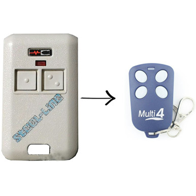 Steel-Line MultiCode Compatible Remote - Secure Your World Pty Ltd