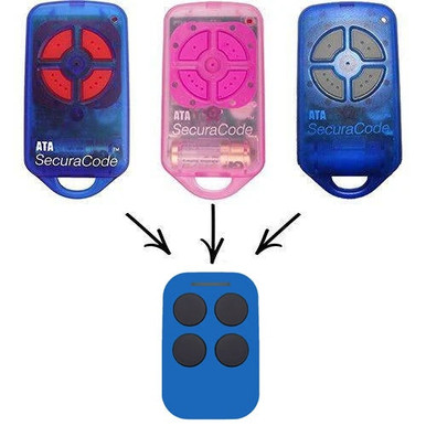 Genuine Code Ezy Remote to suit ATA PTX-4 Remote - Secure Your World ...