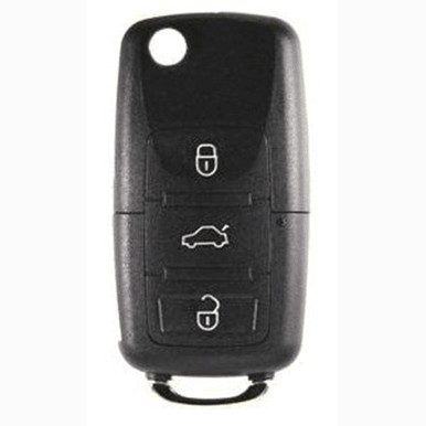 3 Button HU66 Flip Key Housing to suit Volkswagen - Secure Your World ...