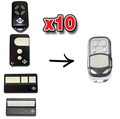 B&D Compatible Remote x 10 - Secure Your World Pty Ltd