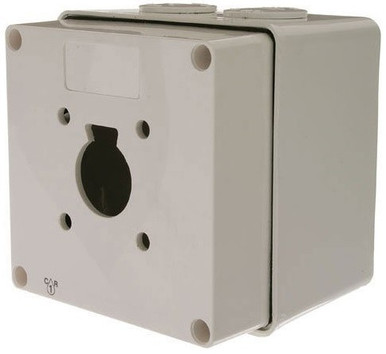Lock-It-Well EZY key switch mount box enclosure in grey PVC finish ...