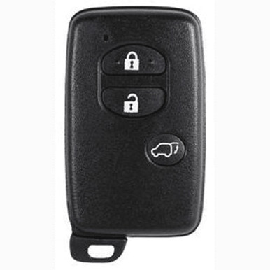 3 Button TOY48 Smart Key Housing to suit Toyota - Secure Your World Pty Ltd