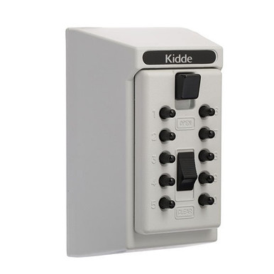 Kidde 5 Key Capacity Wall Mount Key Box Safe White Colour SU1360 ...