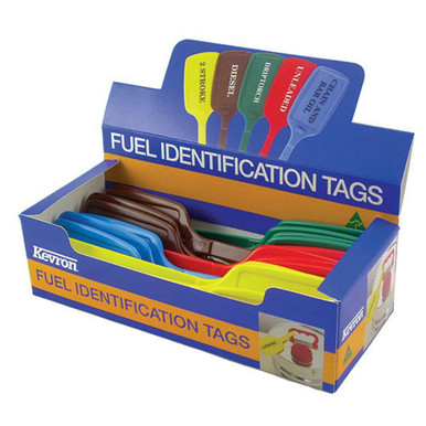 Kevron Fuel Container Identifer Tags-20 pack - Secure Your World Pty Ltd