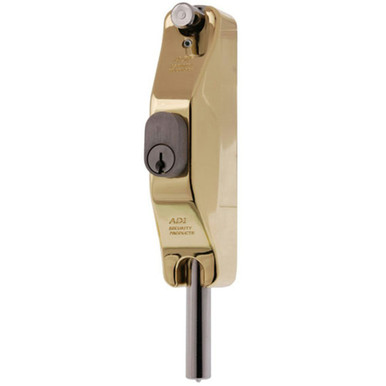 ADI SL5 Slimline High Security Locking Bolt - Polished Brass Finish ...