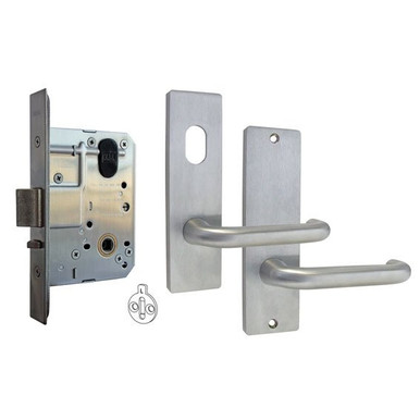 Kaba MS2 Series Stainless Steel 60mm Backset Mortice Lock Kit - Secure ...