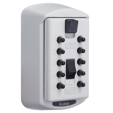 Kidde 2 Key Capacity Wall Mount Key Share Key Box Safe White Colour ...