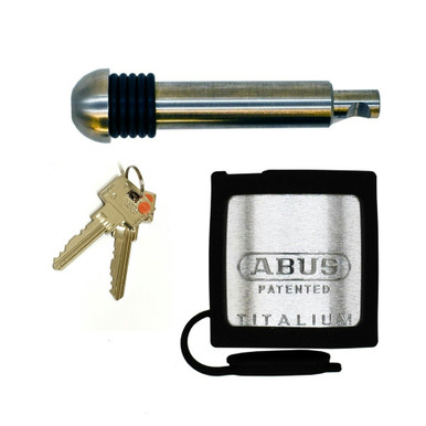 Abus 83AL50 Hitch Pin Lock With Restricted Keys - Secure Your World Pty Ltd