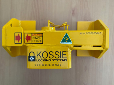 Kossie Reefer Container Lock with Padlock