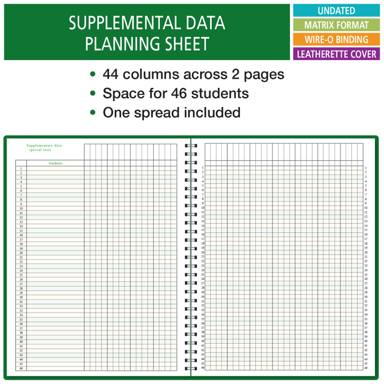 Combination Plan and Record Book: One efficient 8-1/2" x 11" book for ...