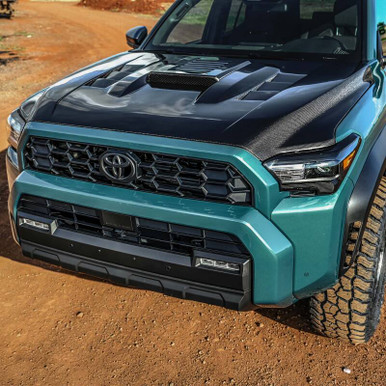 Seibon 2024 Toyota Tacoma TS-Style Carbon Fiber Hood - HD24TYTA-TS ...