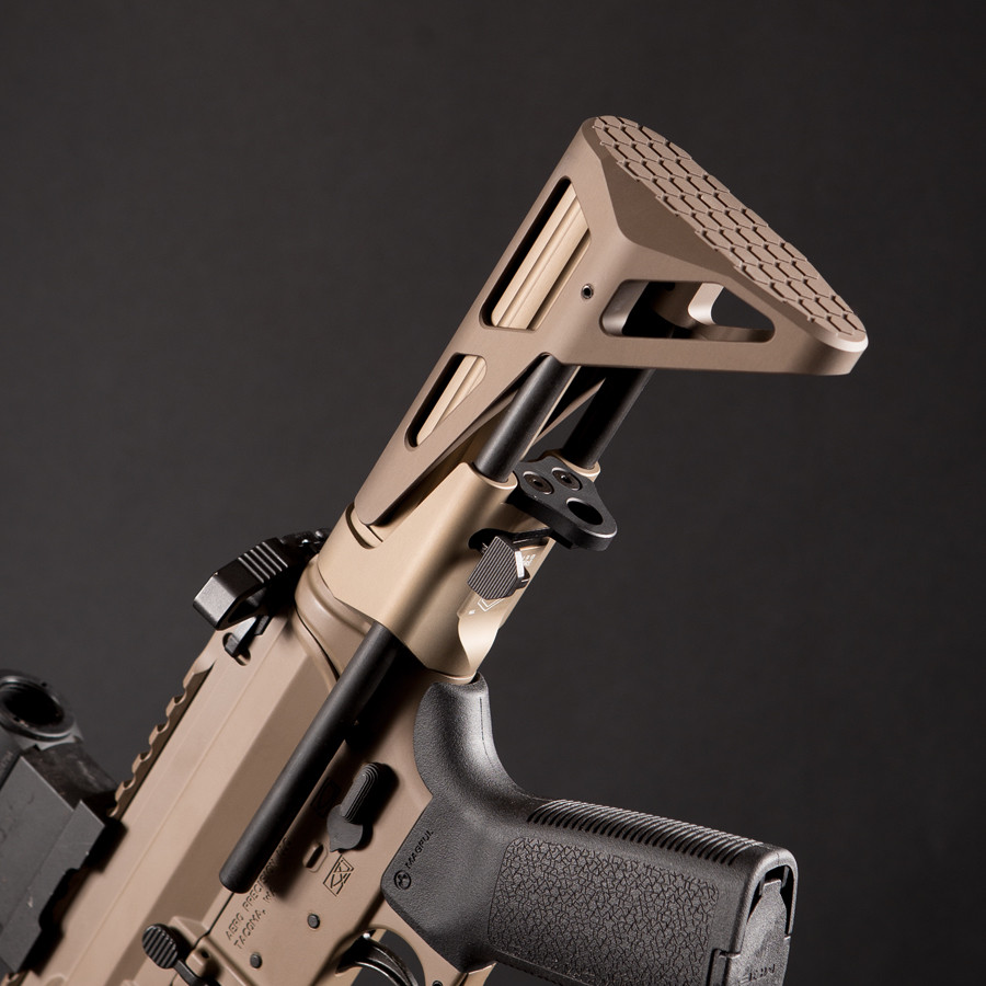 MAXIM DEFENSE CQB GEN 7 STOCK FOR AR15 WITH STANDARD BUFFER