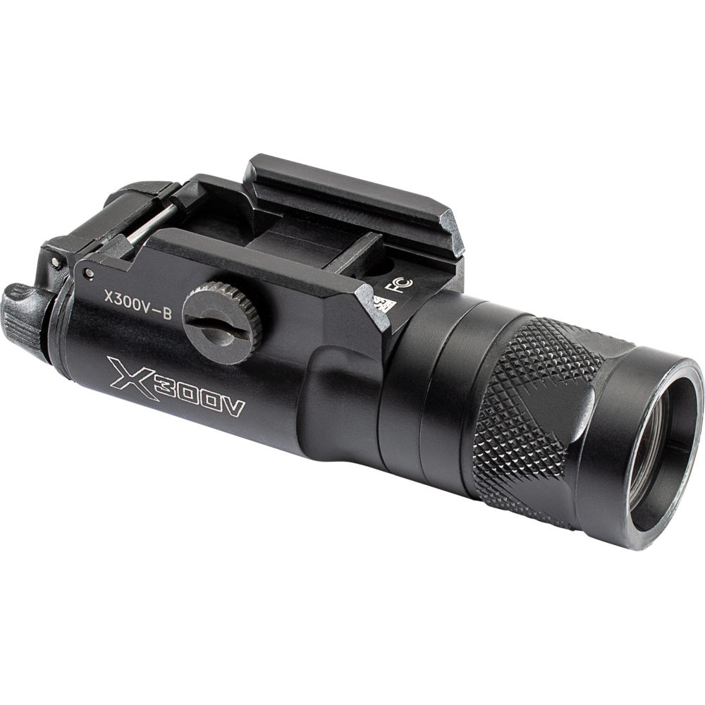 SUREFIRE X300V-B WEAPONLIGHT - INFRARED / WHITE LED HANDGUN WEAPONLIGHT ...