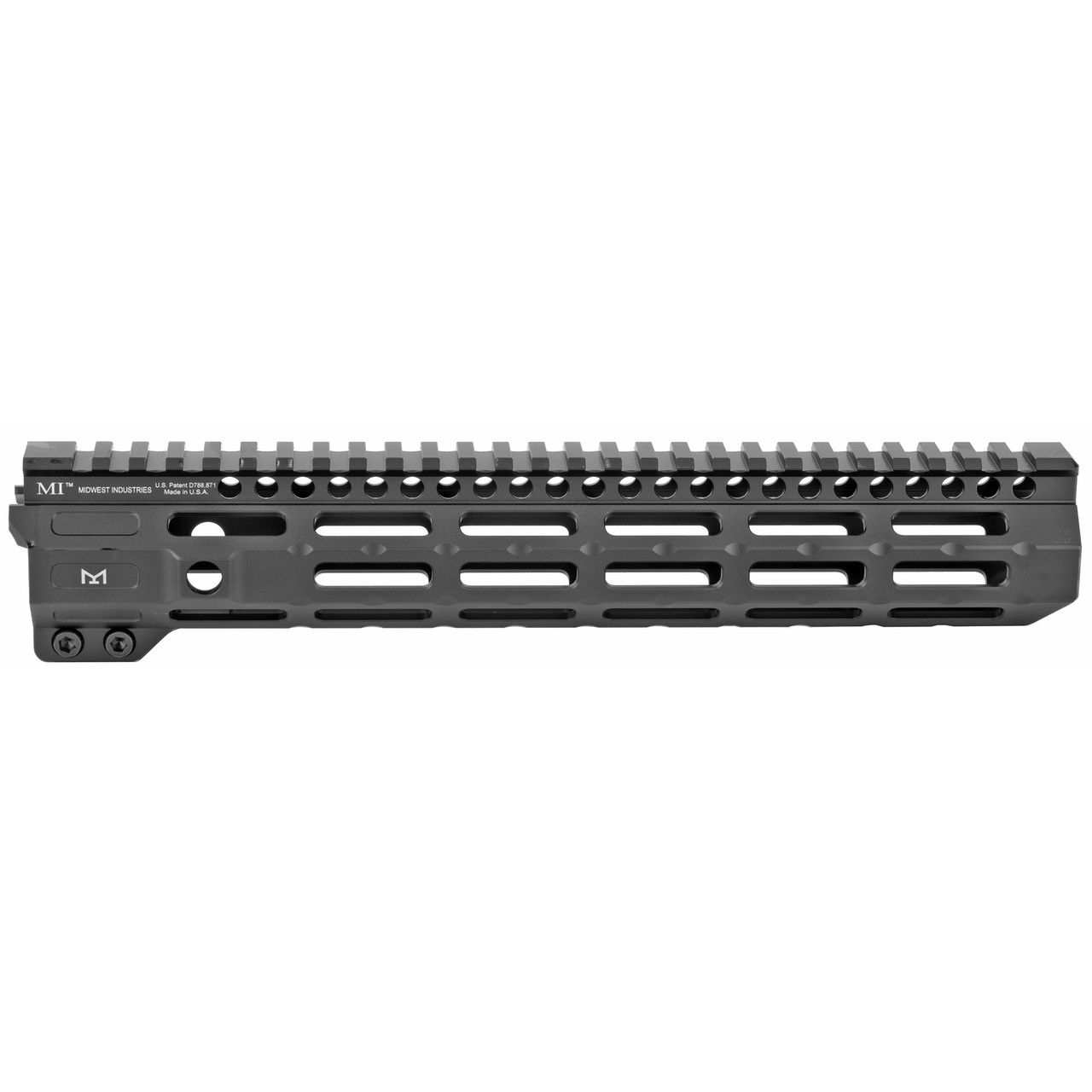 MIDWEST INDUSTRIES COMBAT RAIL ONE PIECE FREE FLOAT HANDGUARD, M-LOK ...