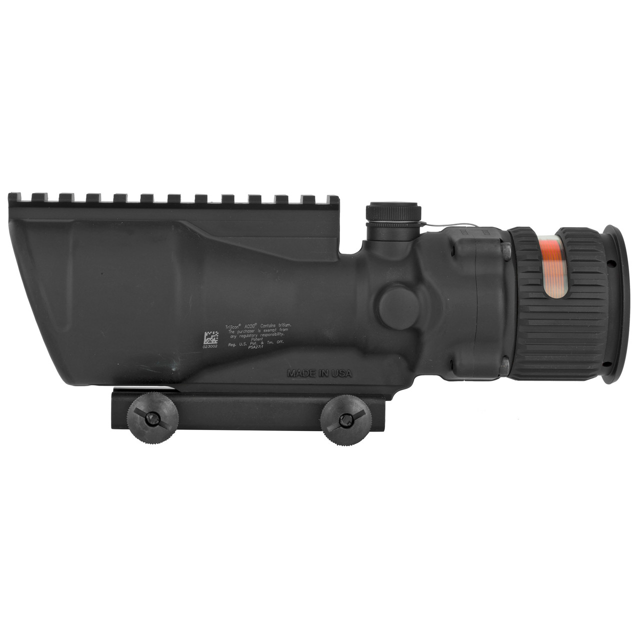 TRIJICON ACOG® 6x48 BAC RIFLESCOPE - .308 / 7.62 BDC RED HORSESHOE/DOT ...