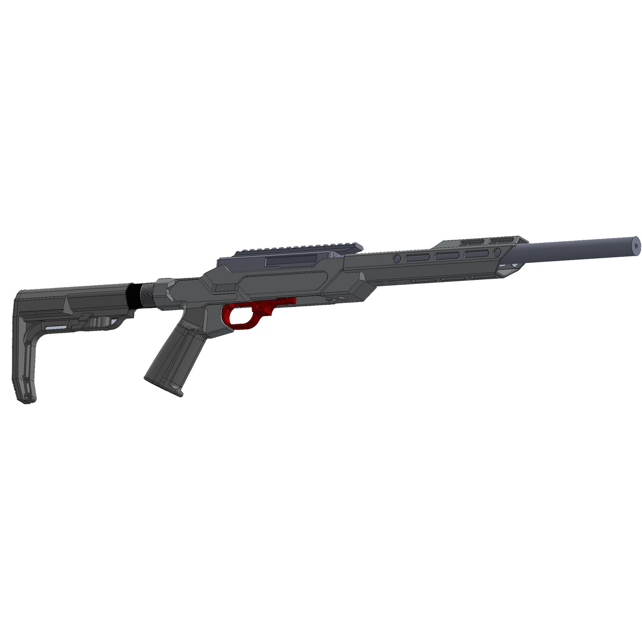 SHARPS BROS. SBC07. HEATSEEKER CHASSIS - RUGER 10/22