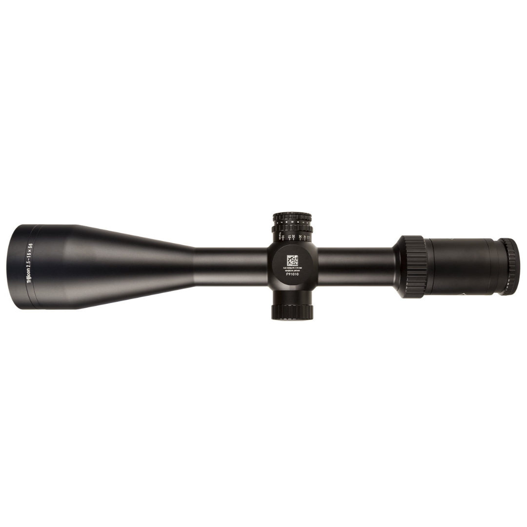 TRIJICON CREDO® HX 2.5-15x56 SECOND FOCAL PLANE (SFP) RIFLESCOPE W/ RED ...