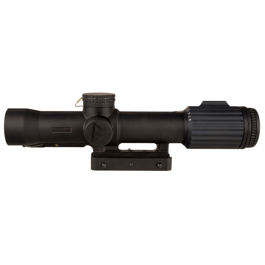 TRIJICON VCOG® 1-8x28 LED RIFLESCOPE - MRAD RED MRAD CROSSHAIR DOT ...